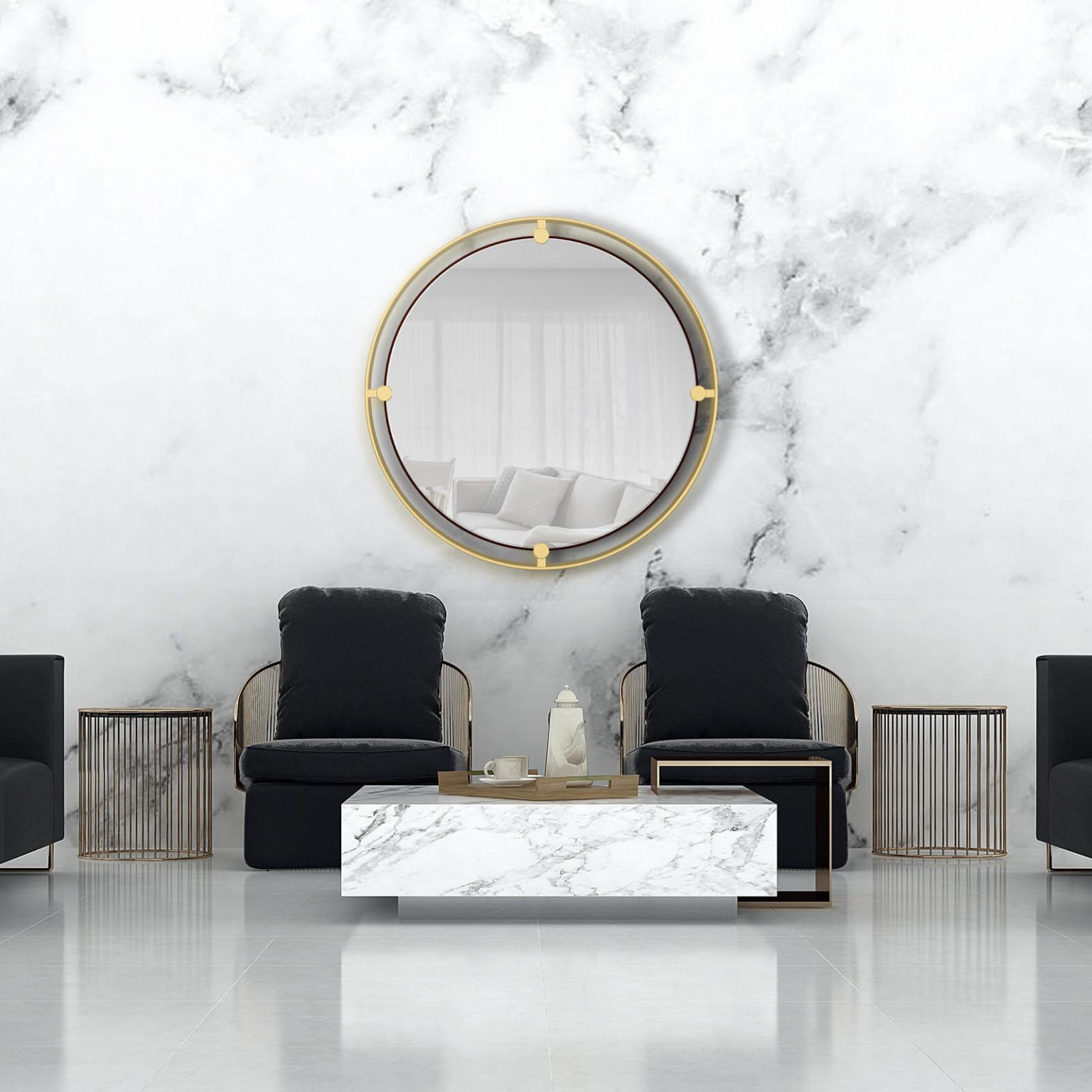 Traditional / Transitional – Majestic Mirror & Frame